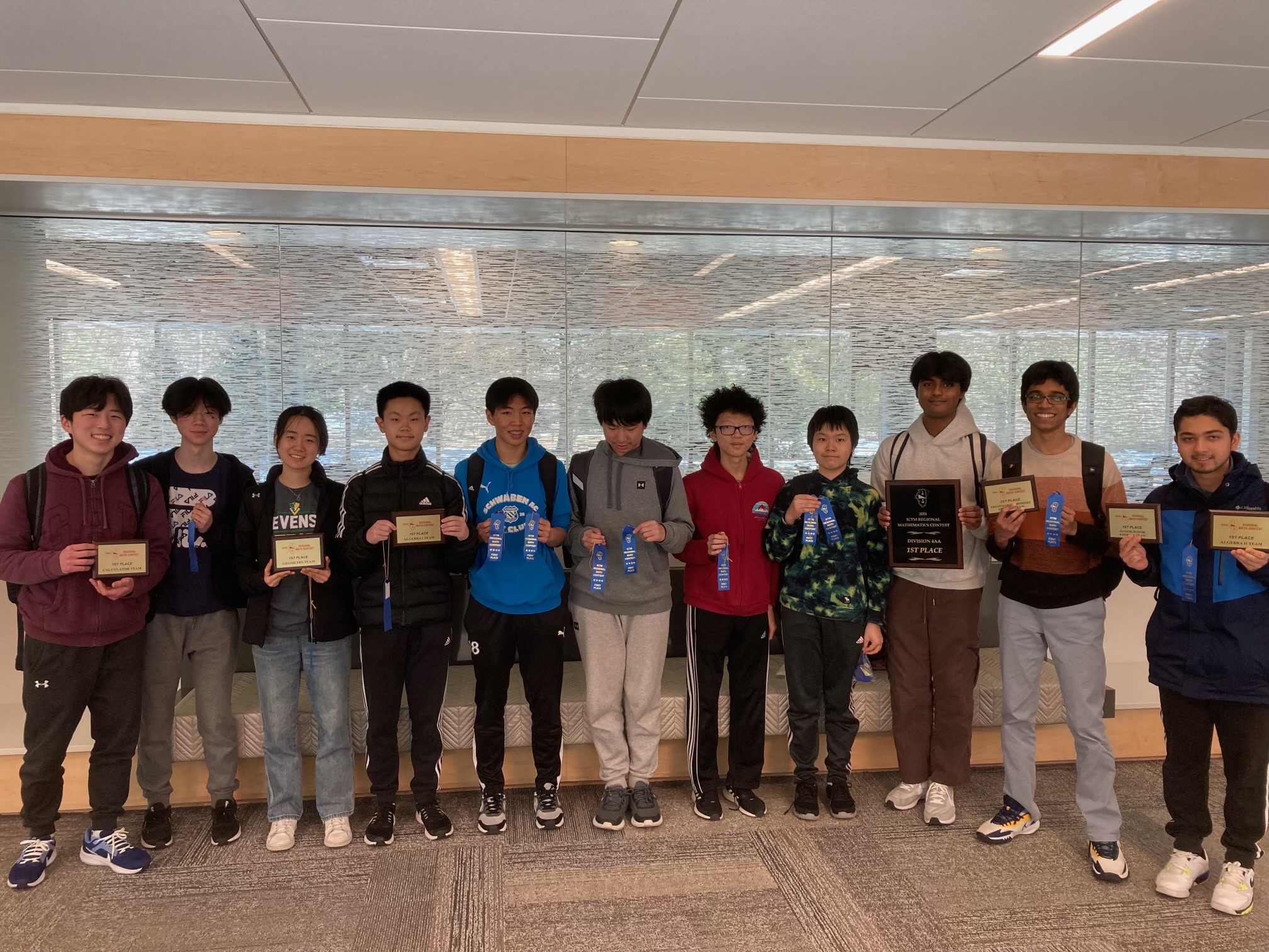 Feb. 24, 2024 – ICTM Regional Results – Stevenson Math Team